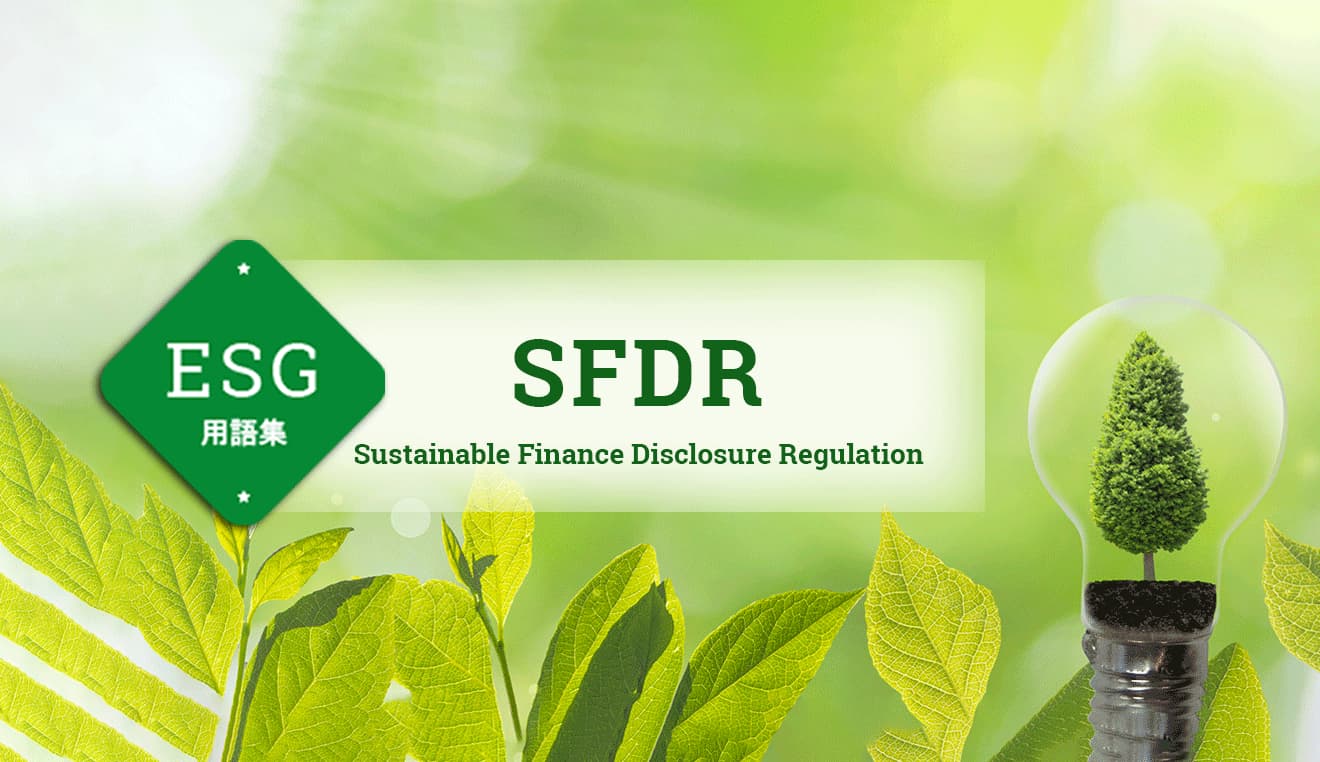 SFDR（Sustainable Finance Disclosure Regulation） | Finasee（フィナシー）